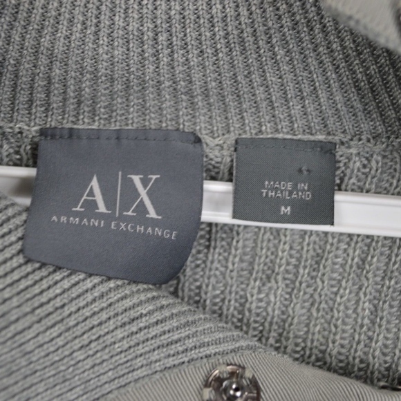 Armani Exchange | Sweaters | Armani Exchange Mens Medium Button Sweater ...